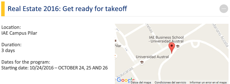 Launch of real estate course at iae: get ready for takeoff! - INMSA
